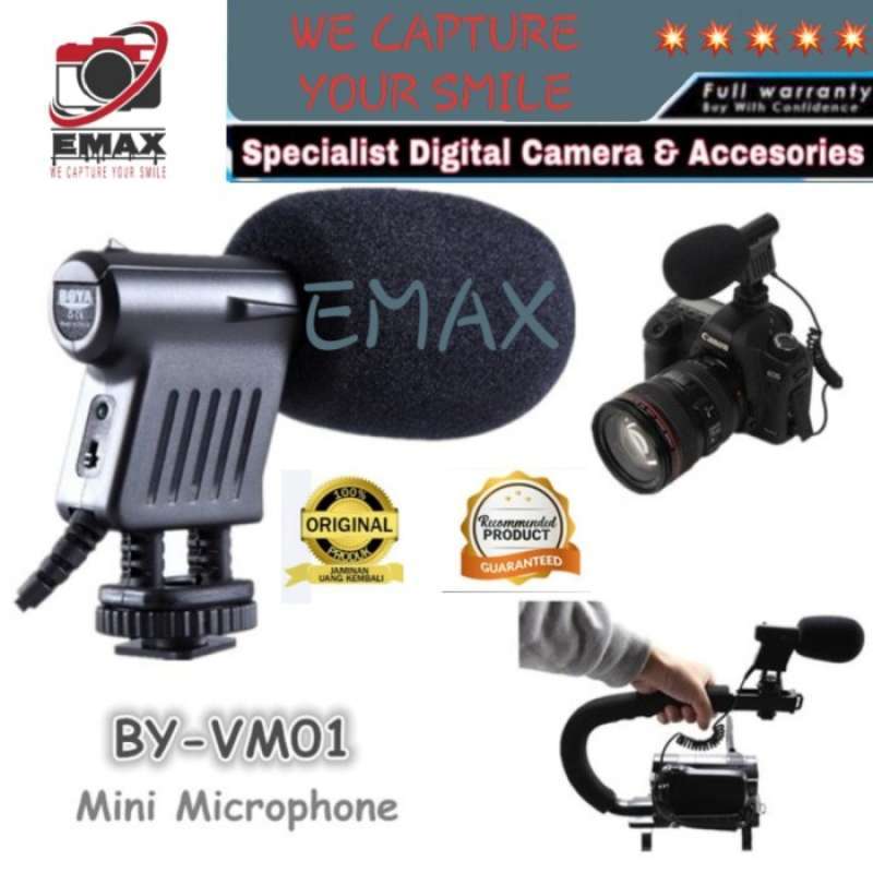 Promo Microphone BOYA BY-VM01 Mic Boya BYVM01 Boya VM01 - Multicolor ...
