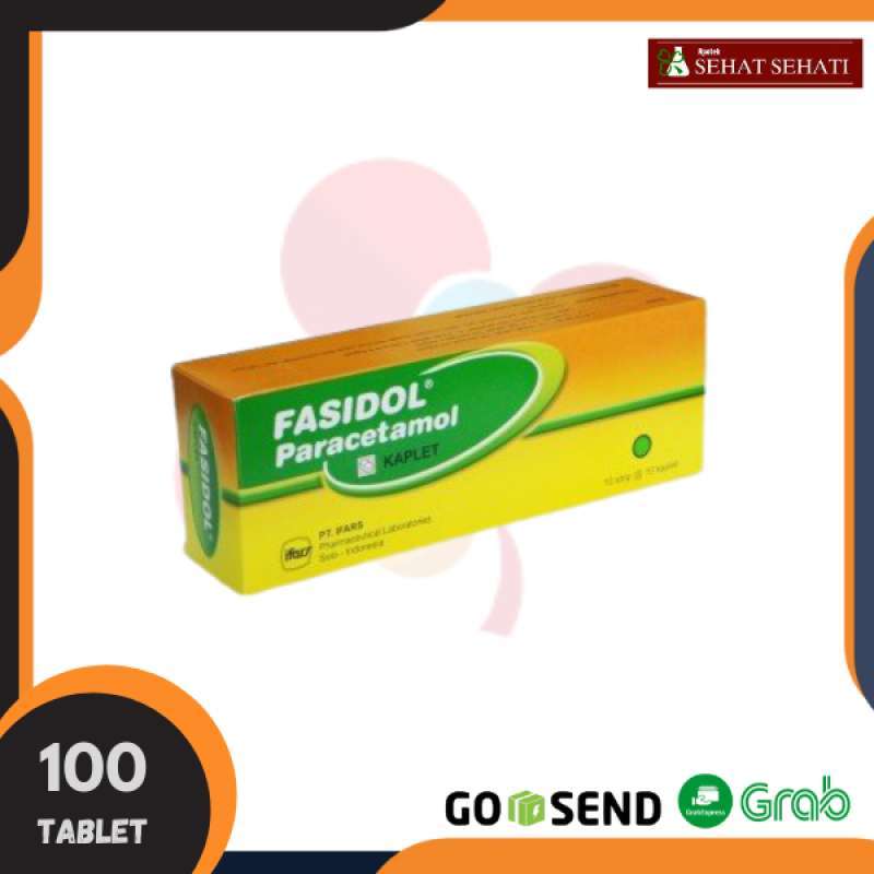 Promo Fasidol Paracetamol 500mg - Box 100 Tablet Diskon 30% Di Seller ...