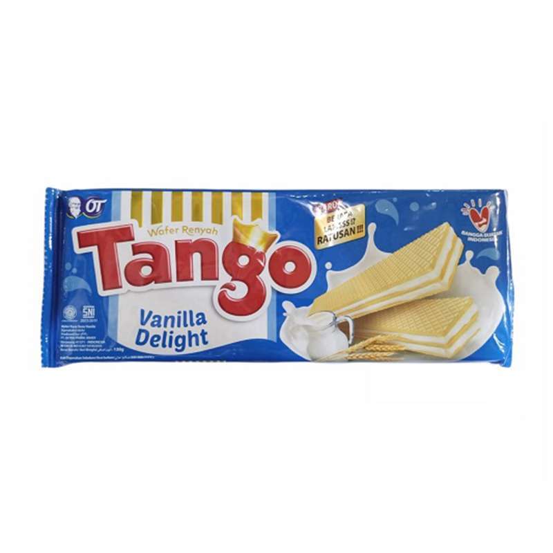 Jual Tango wafer long Vanilla 1 dus isi 24 pcs/130 gr di Seller MamiQu ...