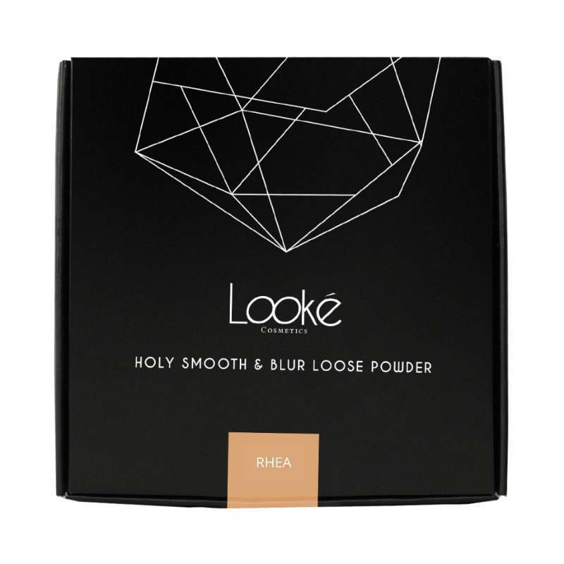 Jual Looke Holy Smooth & Blur Loose Powder bedak wajah bedak glowing ...
