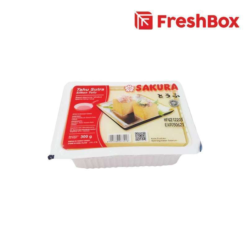 Promo Tahu Sutra Sakura 300 gr FreshBox Instant Diskon 23% di Seller ...