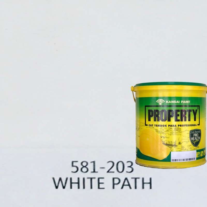 Jual Cat Tembok Property Kansai Paint 5 kg Plus Paking Kayu - White ...