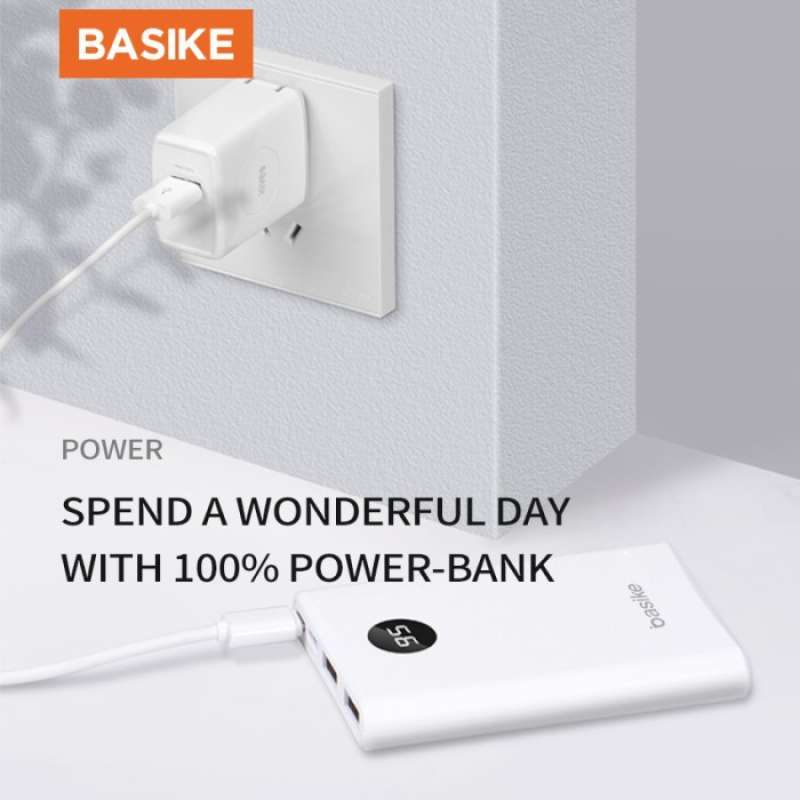 Promo Power bank Kapasitas nyata 5000mah Masukan ganda 5V/1.0A Output ...