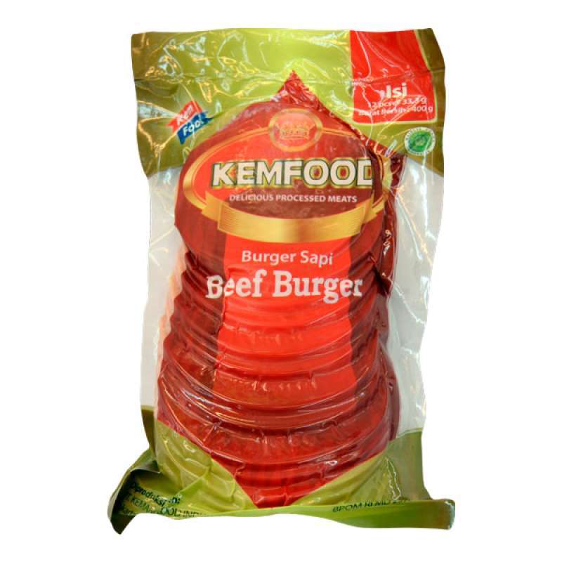 Jual KEMFOOD BEEF BURGER 12 PCS di Seller Hypermart Tanjung Pinang ...