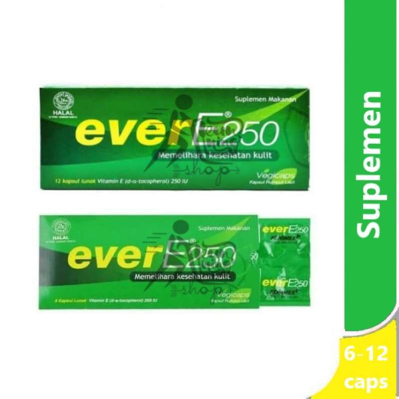 Jual Ever E 250 IU strip @ 6 kapsul & Ever E box @ 12 kapsul ...