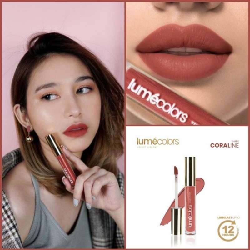 Jual LIPSTICK KOREA LUMECOLORS | VELVET LIPCOAT 10 WARNA SATUAN ...