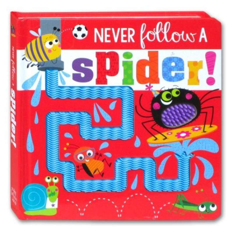 Jual Never Follow A Spider! Board Book di Seller Hoki Toys - Jembatan ...