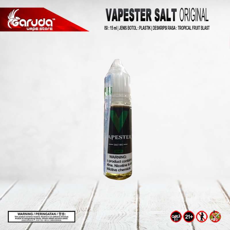 Jual Liquid Saltnic Vapester EJM 15ml Bercukai di Seller Garuda Vape ...