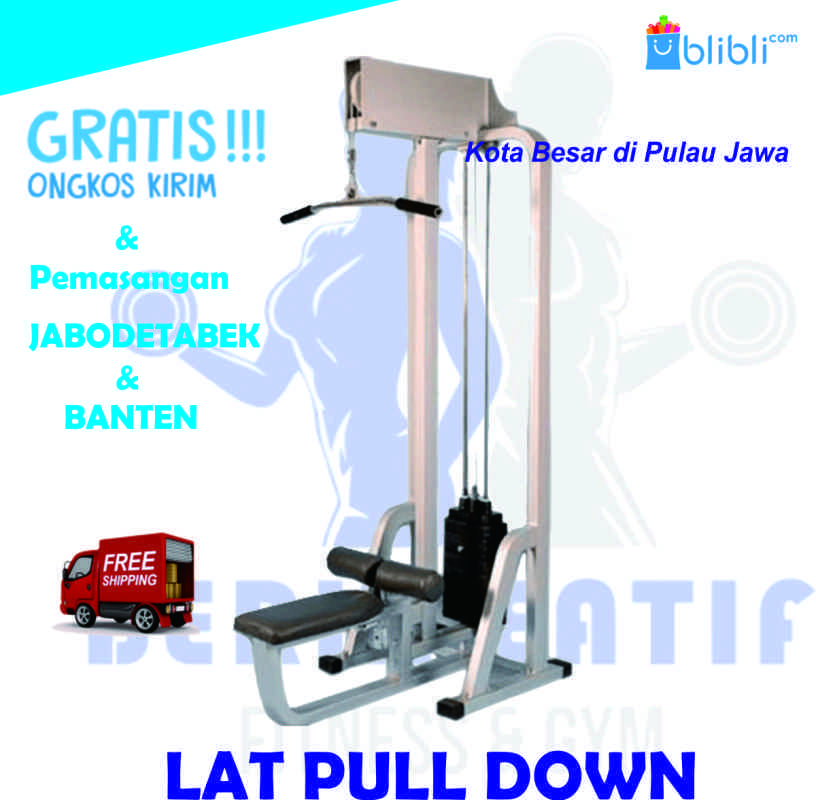 Jual lat pull down -pull down -alat fitness - Hitam di Seller ...