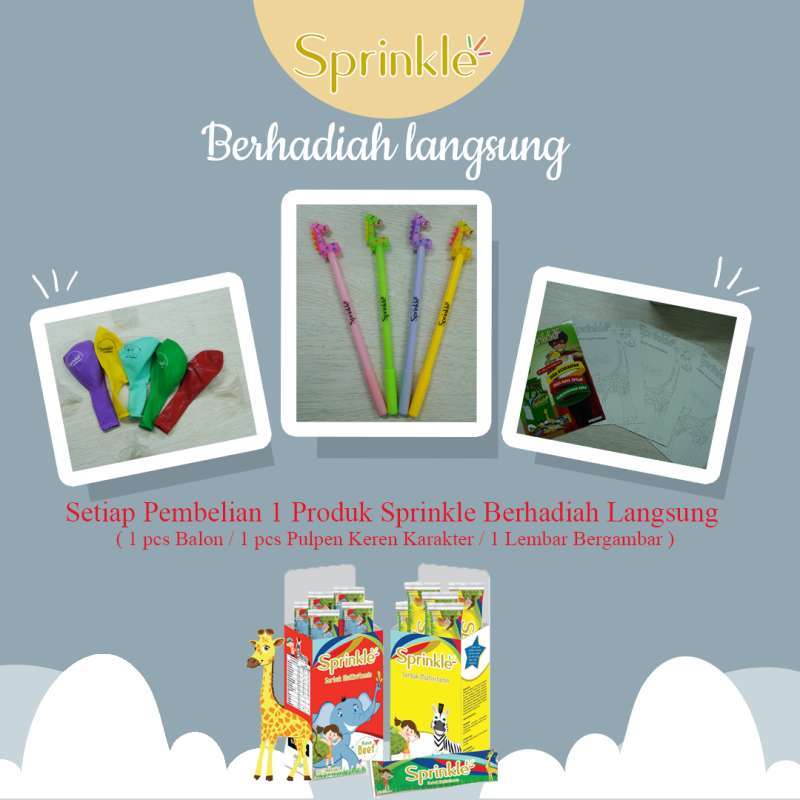 Promo Sprinkle Serbuk Vitamin Penambah Nafsu Makan Anak 5 Sachet ...
