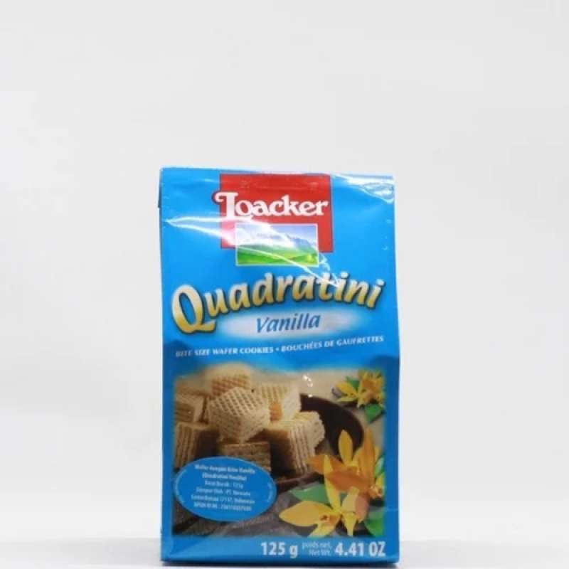 Jual Loacker quadratini vanilla 125gr di Seller Farmers Market Kalibata ...