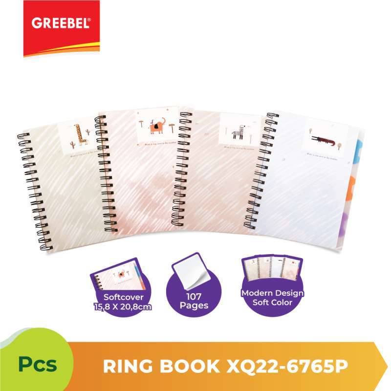 Promo GREEBEL RING BOOK / BUKU SPIRAL Diskon 56% di Seller Greebel ...