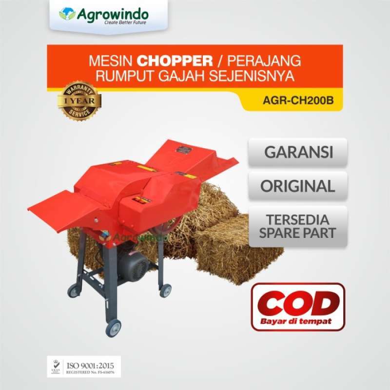 Jual SPECIAL MESIN CHOPPER PERAJANG RUMPUT GAJAH DAN SEJENISNYA AGR ...