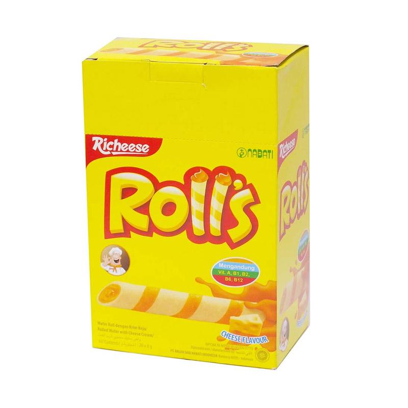 Jual Nabati Rolls Wafer [20 x 8 g] di Seller Rajasnackiloan - Jatimulya ...