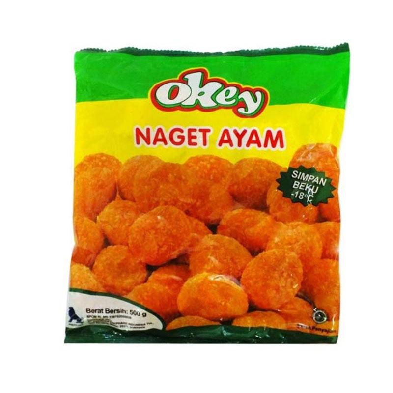 Promo Okey Chicken Nugget Ayam [500 g] Diskon 12% di Seller Trio Frozen ...