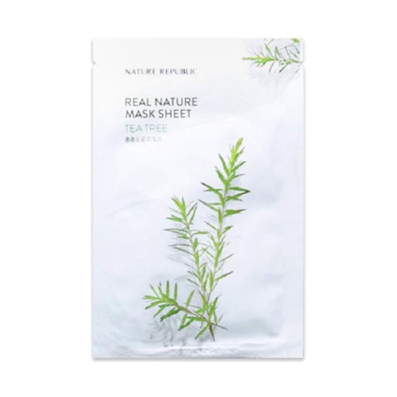 Promo Nature Republic Real Nature Mask Sheet Tea Tree [Original/ 23 mL ...