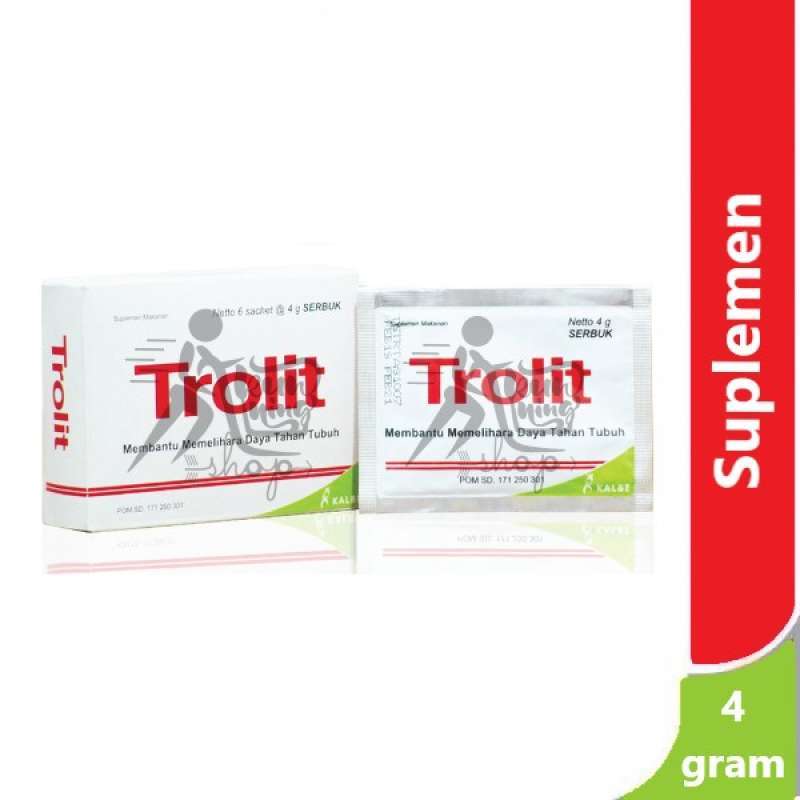 Jual Kalbe Trolit Sachet 4 Gram - Minuman Serbuk Pengganti Cairan Tubuh ...