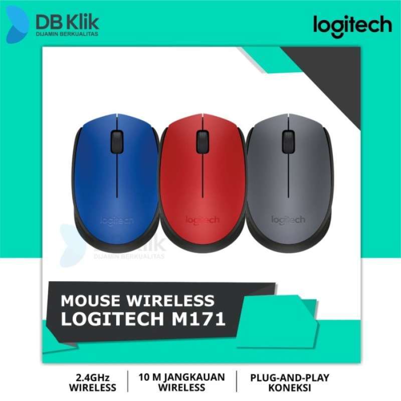 Jual Mouse Wireless Logitech M171 - Hitam Di Seller Elegan Store ...
