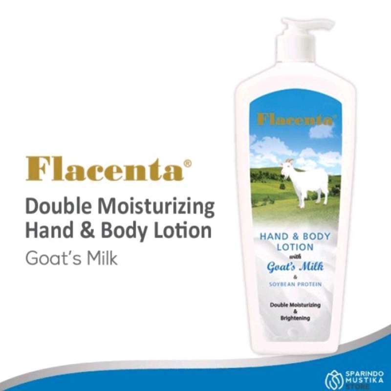 Jual Placenta Goat`s Milk Hand Body Lotion [500 mL/ Kemasan Botol] di ...