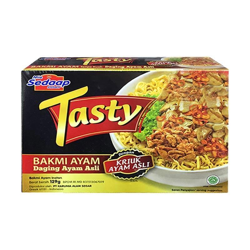 Jual Sedaap Tasty Bakmi Ayam Mie Instan [129 G/ Kemasan Box] Di Seller ...