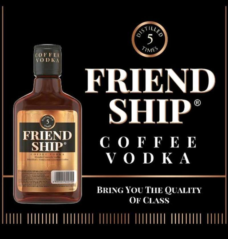 Promo Friendship Coffee Vodka Blended Smooth Vodka 180ml Diskon 2% Di ...