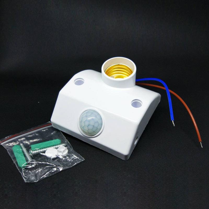 Jual OEM Fitting E27 Adapter Lampu Otomatis dengan Infrared Sensor ...