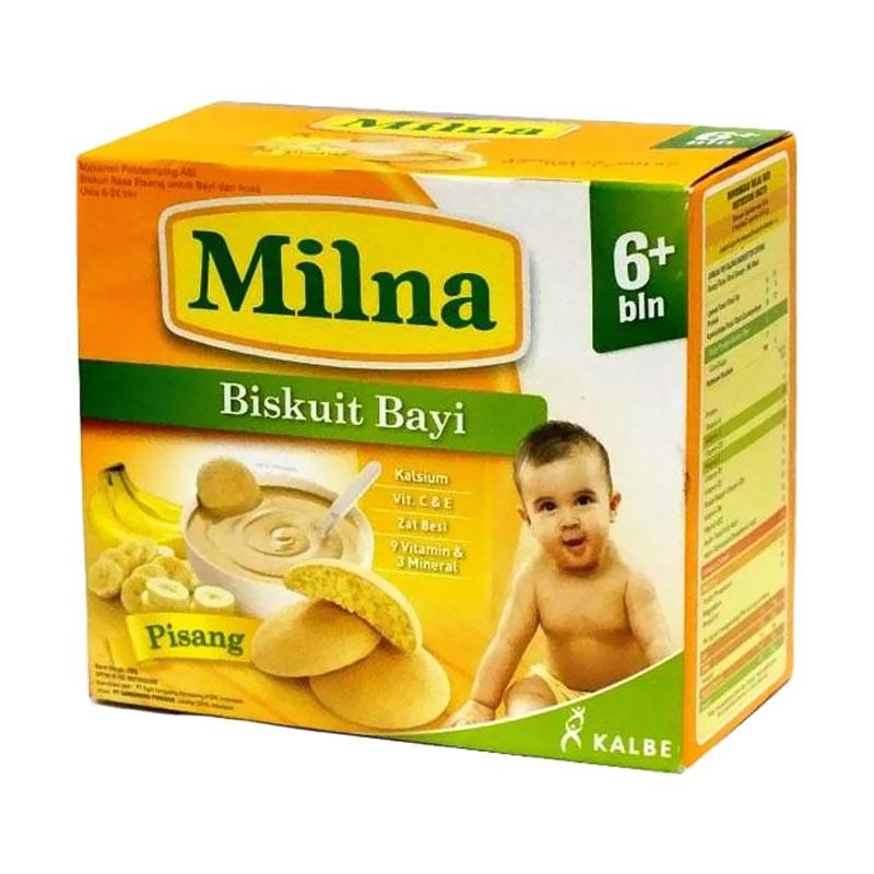 Jual Milna AA + DHA Pisang Biskuit Bayi [130 g] di Seller Noel's ...