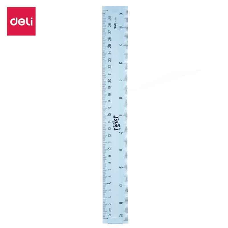 Jual Deli penggaris elastis 30 cm mistar lentur penggaris plastik ...