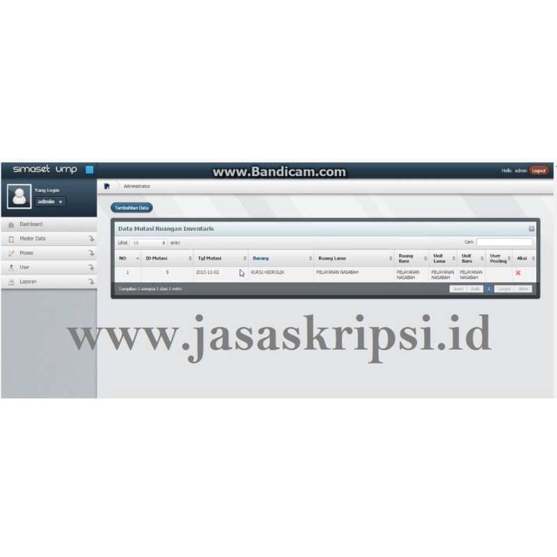 Jual Source Code Sistem Informasi Manajemen Aset Berbasis Web Di Seller ...