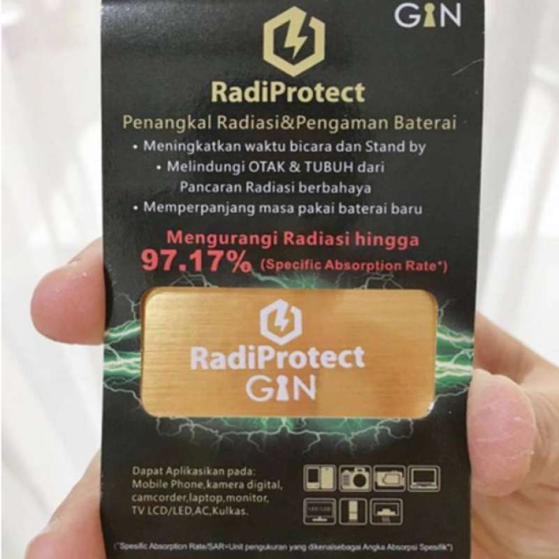 Jual Gin Radiprotect Sticker Anti Radiasi - Penangkal Radiasi Gelombang ...