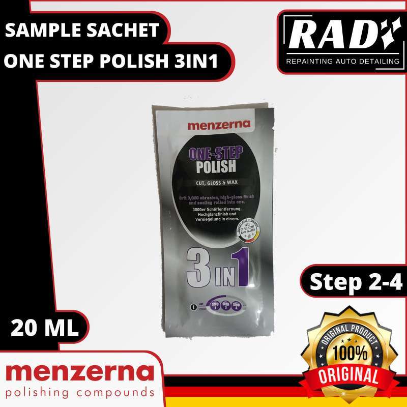 Jual Menzerna One Step Polish 3In1 Sample Sachet 20ml di Seller ...