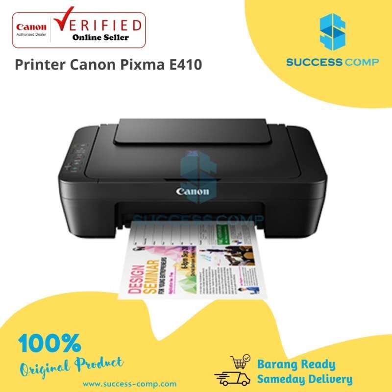 Jual Printer Canon Pixma E410 Print Scan Copy / PRINTER CANON E 410 di ...