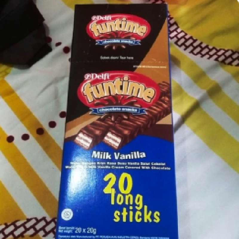 Jual Delfi Funtime Chocolate Snacks All Variant Box 20x20 gram ...