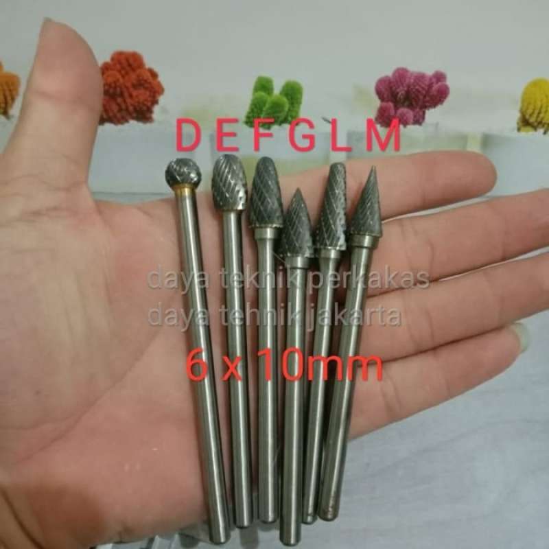 Jual mata tuner long 6 x 10 6pc set- tuner besi panjang set - rotary ...