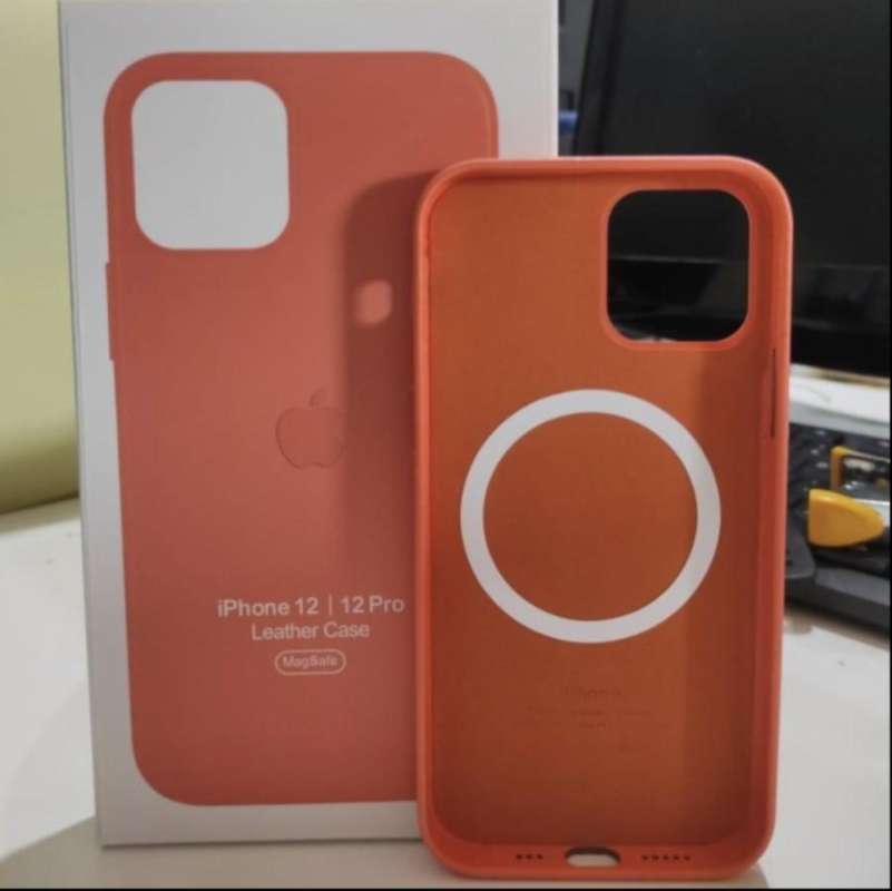 Jual CASING MAGSAFE LEATHER CASE OEM FOR APPLE IPHONE 12 MINI PRO MAX ...