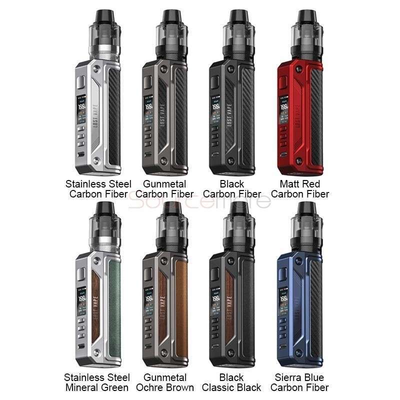 Jual LOST VAPE THELEMA SOLO KIT 100W BOX MOD KIT AUTHENTIC BY LOST VAPE ...