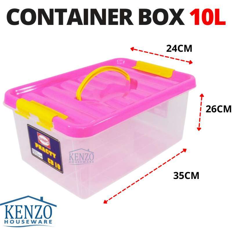 Jual Container Box Shinpo CB 8 Liter CB 10 Liter CB 18 Liter Kontainer ...