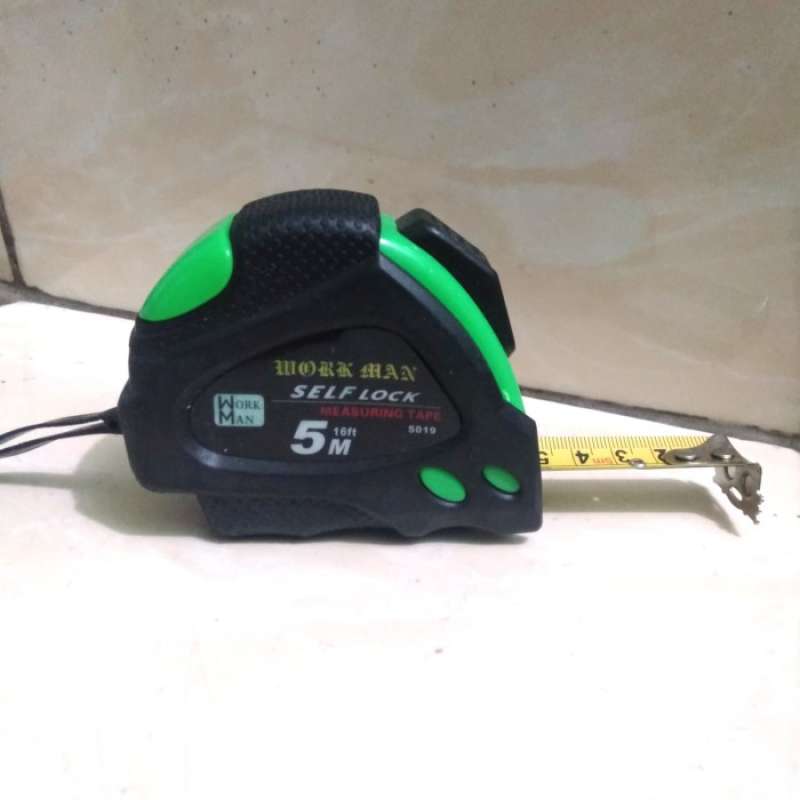 Jual METERAN 5 METER SELF LOCK METERAN BAGUS OTOMATIS di Seller ...