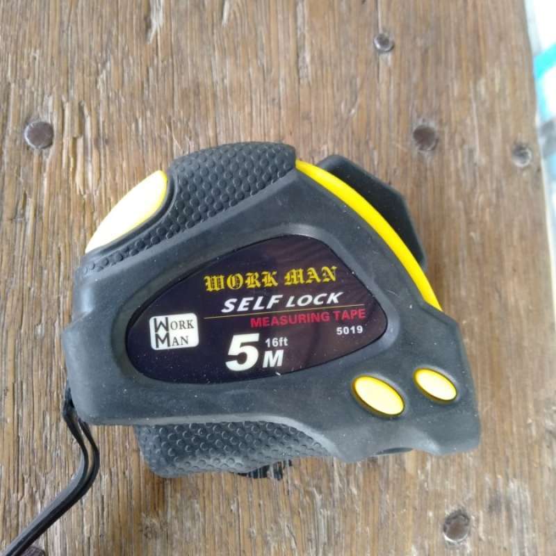Jual METERAN 5 METER SELF LOCK METERAN BAGUS OTOMATIS di Seller ...