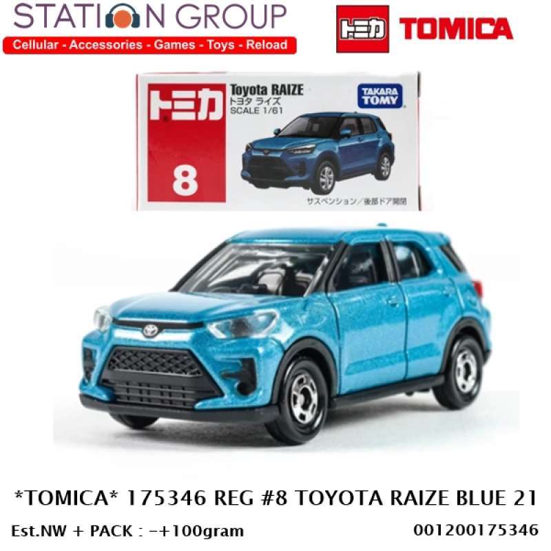Jual TOMICA 175346 REG #8 TOYOTA RAIZE BLUE - DIECAST di Seller STATION ...