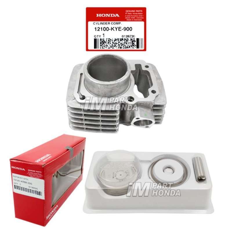 Jual Ahm 12100-kye-900 131a1-krm-305 Paket Blok Seher & Piston Kit Std Megapro Monoshock Cb150 ...