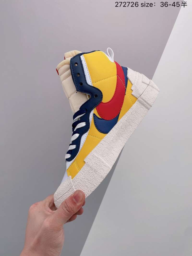 Jual Japanese deconstruction aesthetic brand sacai x Nike Blazer Mid ...