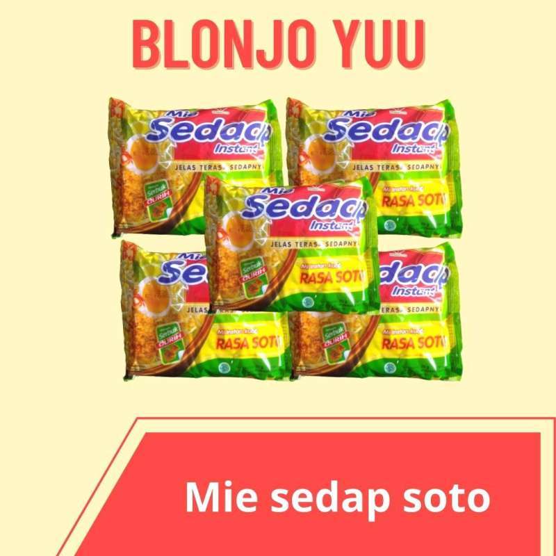 Promo Mie sedap soto mie 75gr Diskon 10% di Seller Toko Ayoo - Kota ...