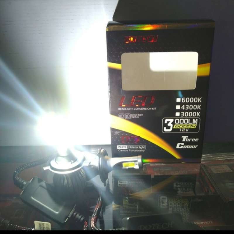 Jual Lampu Led Mobil 3 warna H16 Dotech di Seller Anything Solution ...