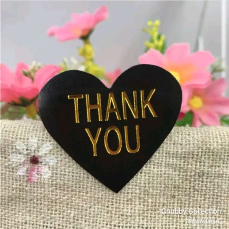 Jual STICKER LABEL KEMASAN KUE / STICKER WARNA HITAM di Seller Caramel ...