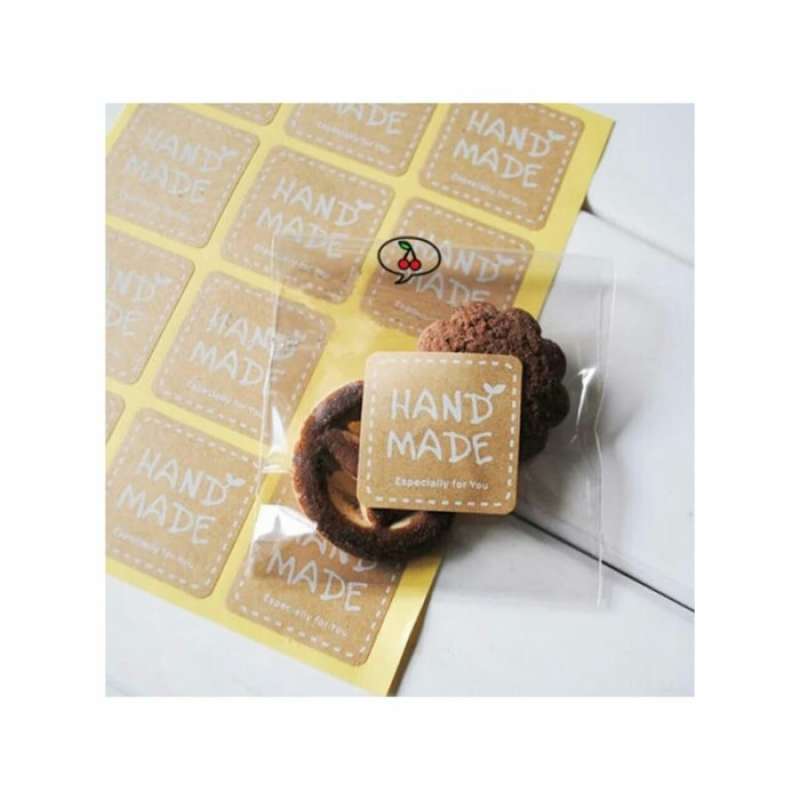 Jual STICKER LABEL HAND MADE / STICKER KEMASAN KUE / LABEL ROTI di ...