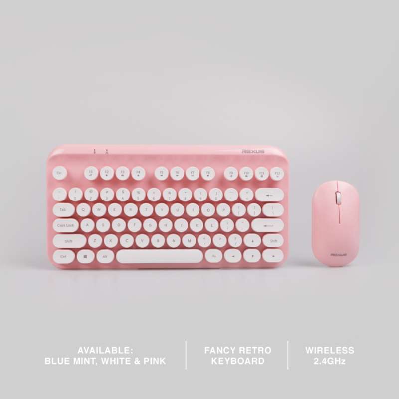 Promo Rexus Keyboard Mouse Wireless Km9 Combo Original Diskon 4% Di ...