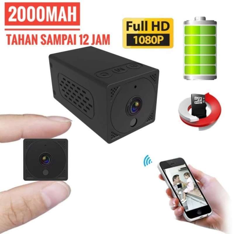 Jual Teknobi Spy Cam camera WIFI cctv Battery Baterai Sensor Gerak di ...
