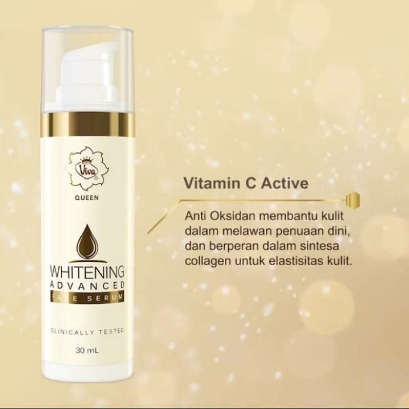 Promo Viva Queen Whitening Advanced Face Serum Diskon 20% Di Seller Pkb Bogor Official Store ...