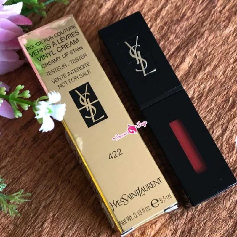 Jual YSL RPC Vernis Vinyl Cream Creamy Lip Stain (422) 5.5ml (BOX ...